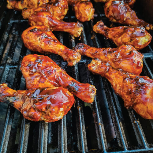 The Best BBQ Chicken Legs on the Grill (Juicy Every Time) - The Kitchen ...