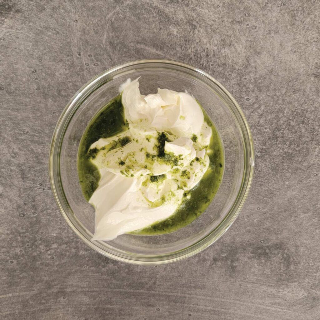 Lime Cilantro Sour Cream - The Kitchen and a Latte